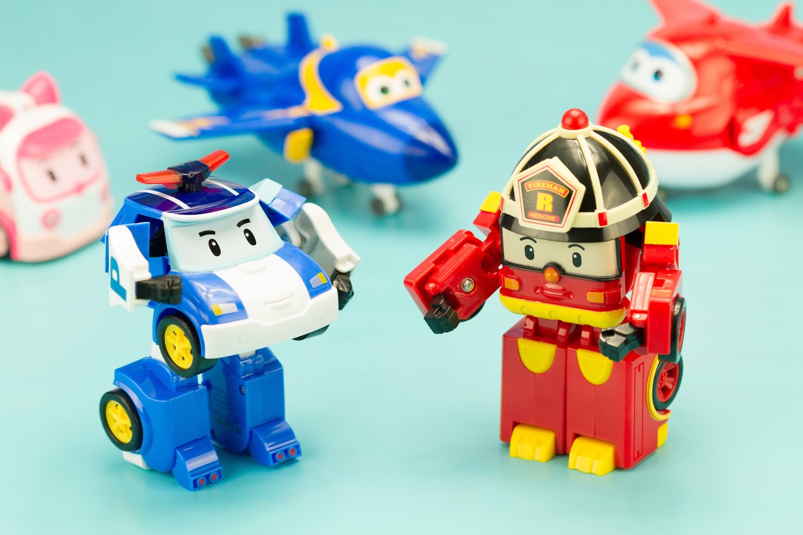 Super Héros Et Compagnie: Robocar Poli: Poli et Roy le pompier