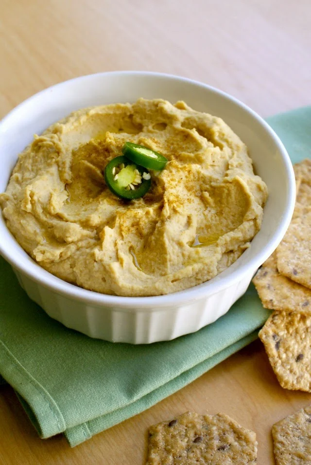 Toasted Pine Nut Hummus | The Two Bite Club