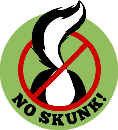 The Long Dirt Road: A Skunk Family Visits....