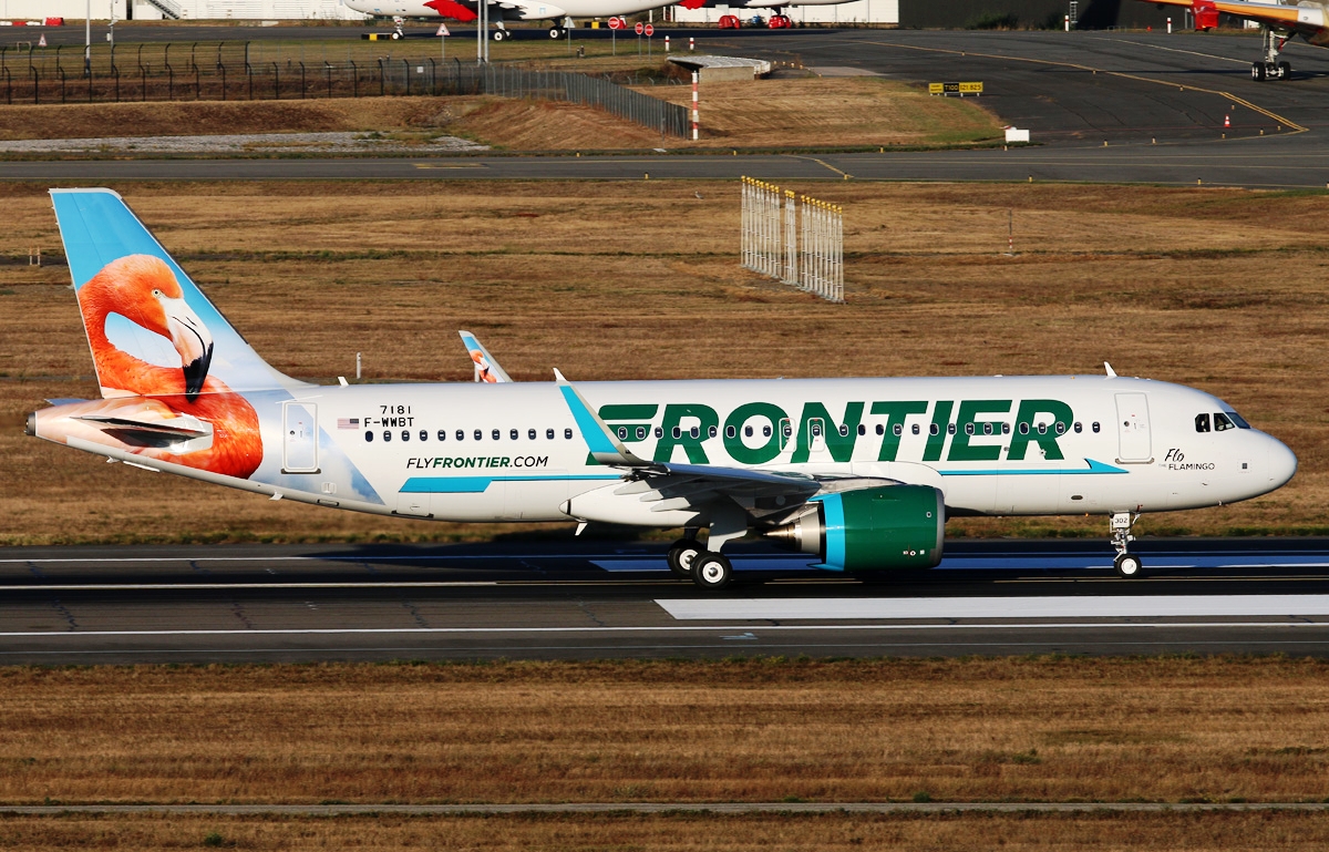 Frontier Airlines New Livery