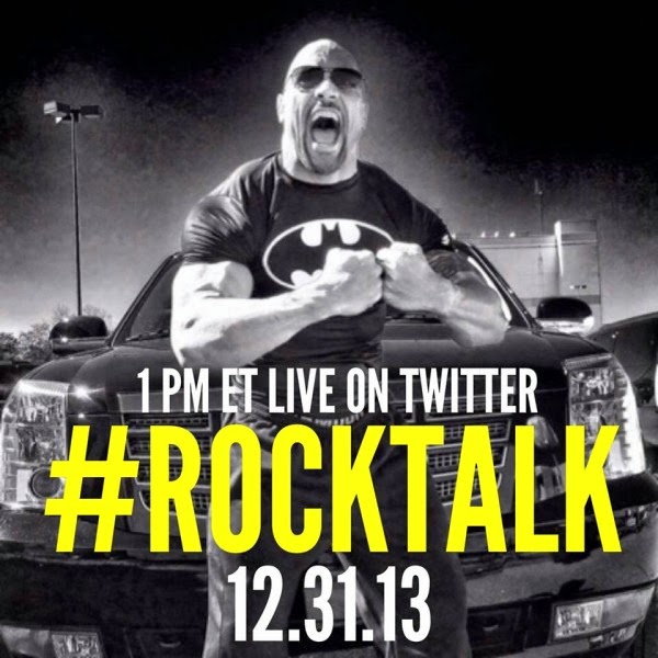 "The Rock" co-starring film Batman vs. Superman - Dwayne Johnson - The Rock