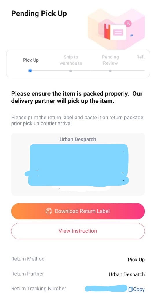 Lazada 退货退款流程教学