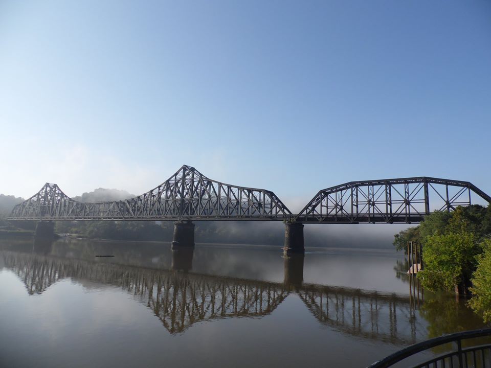 Industrial History: CSX/P&LE 1910 Bridge over Ohio River at Monaca ...