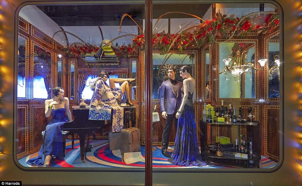 All About London: Harrods Christmas Windows 2013
