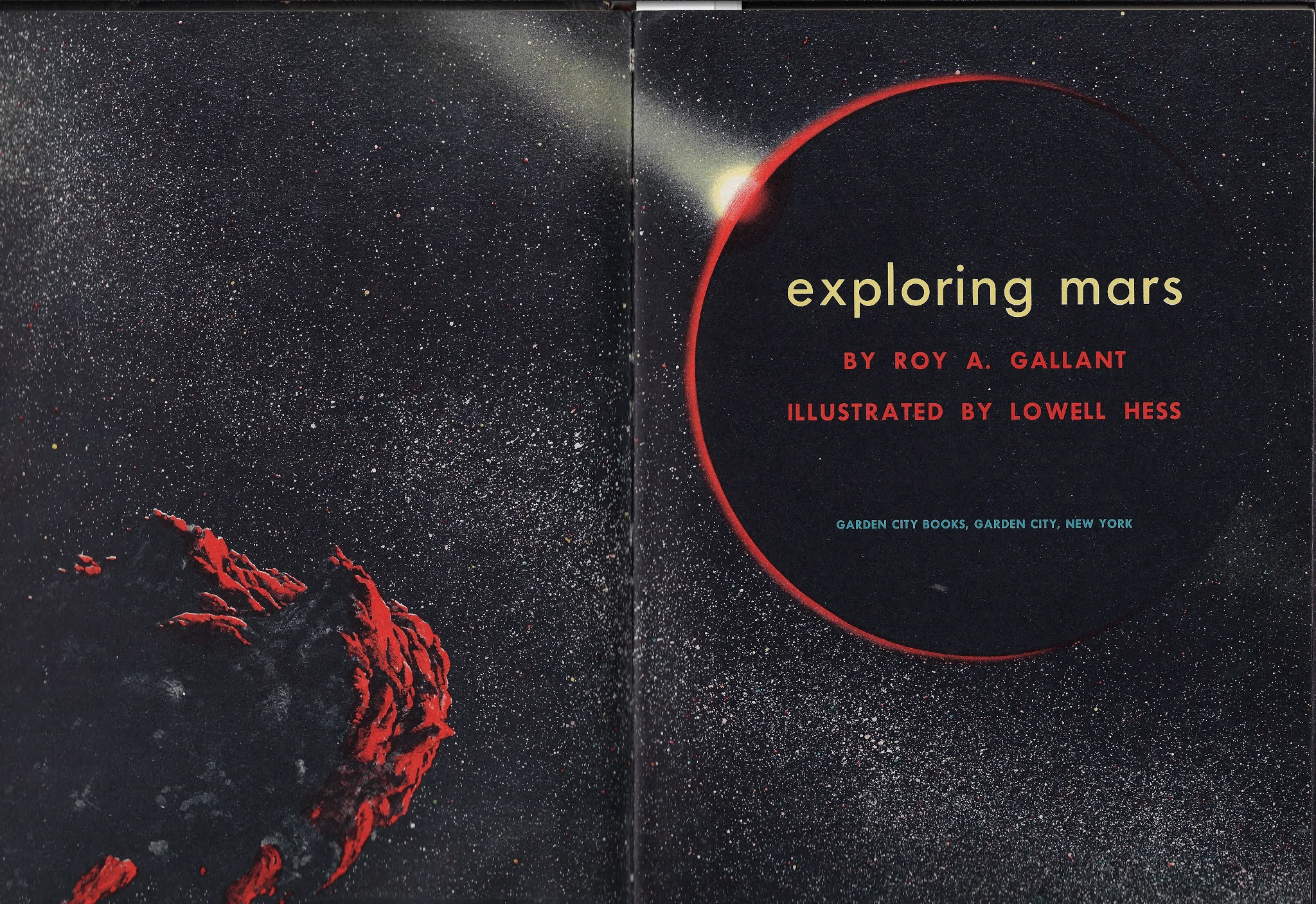 Dreams of Space - Books and Ephemera: Exploring Mars (1956)