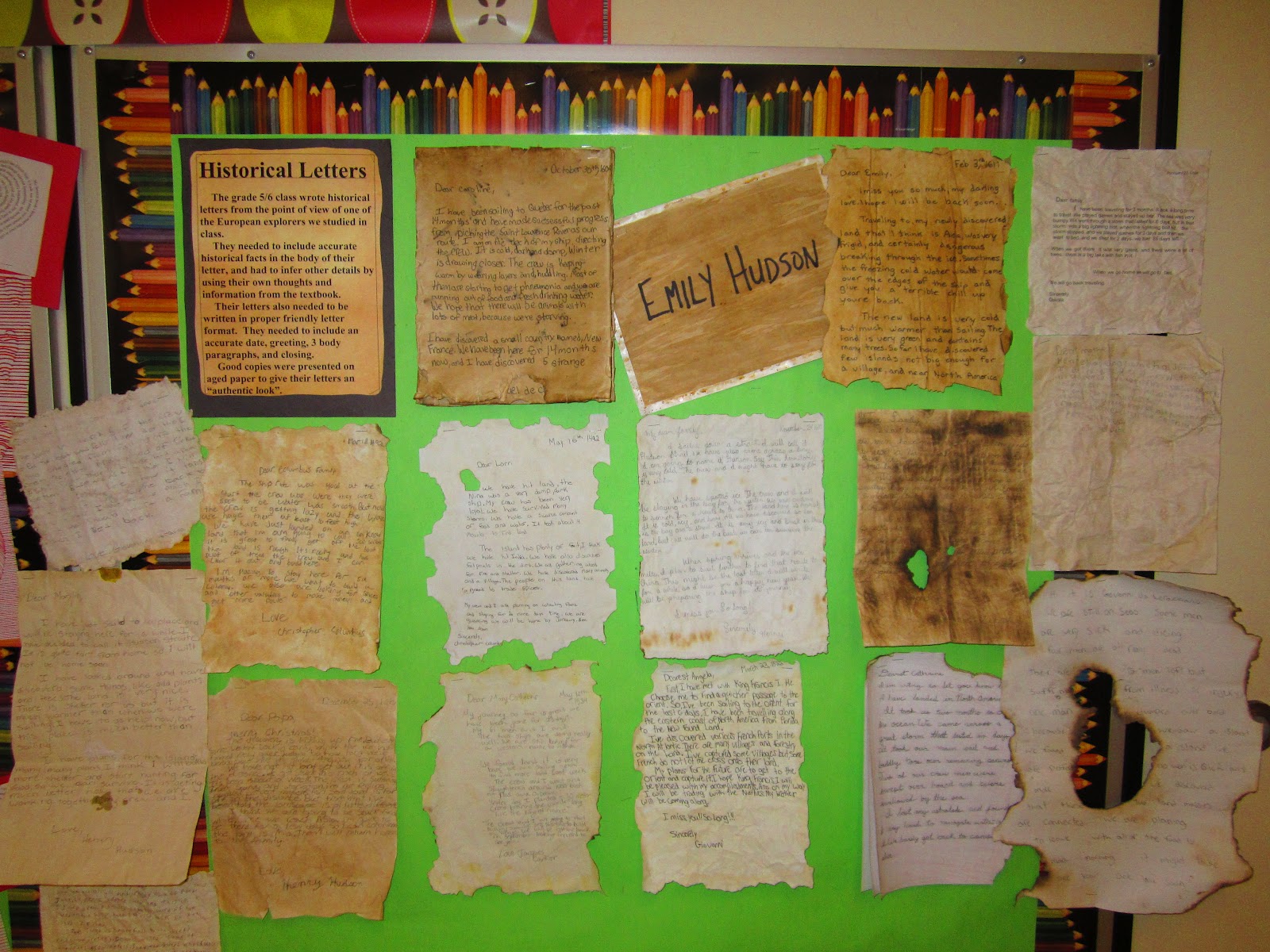 Writing Historical Letters | RUNDE'S ROOM