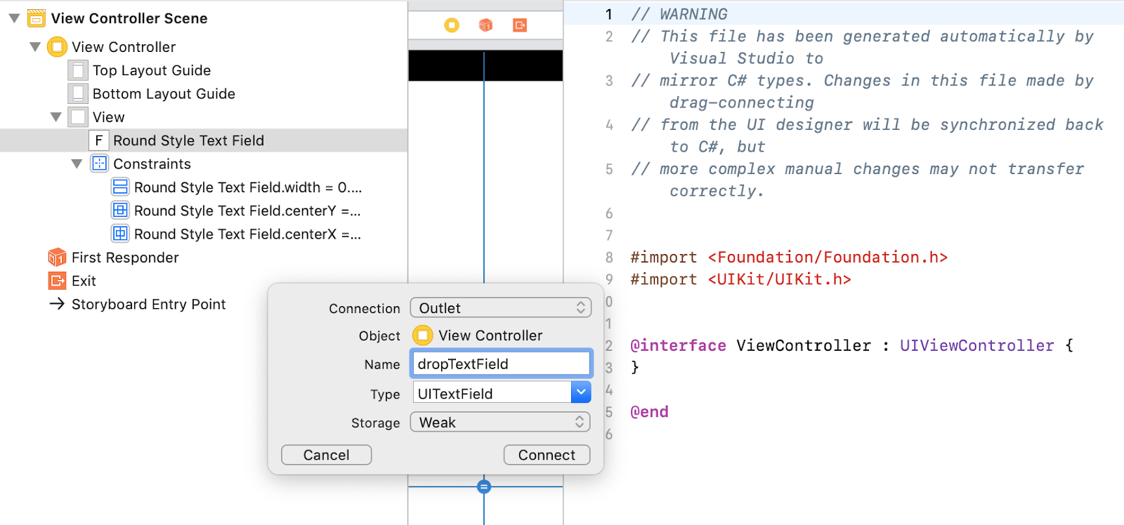 The Xamarin Experience: Drop down control in iOS