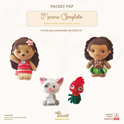 Timart: Apostila Moana - Pocket