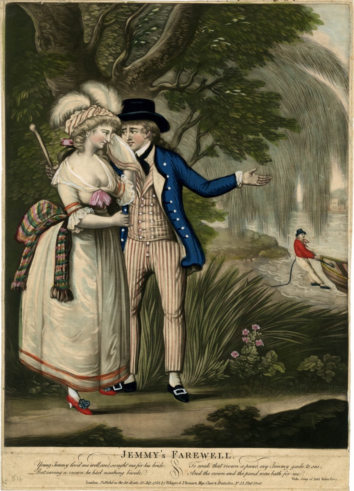 British Tars, 1740-1790: Jemmy's Farewell, 1785