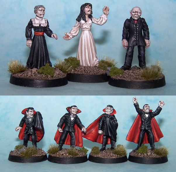 Wargame News and Terrain: Midlam Miniatures: Vampire Family
