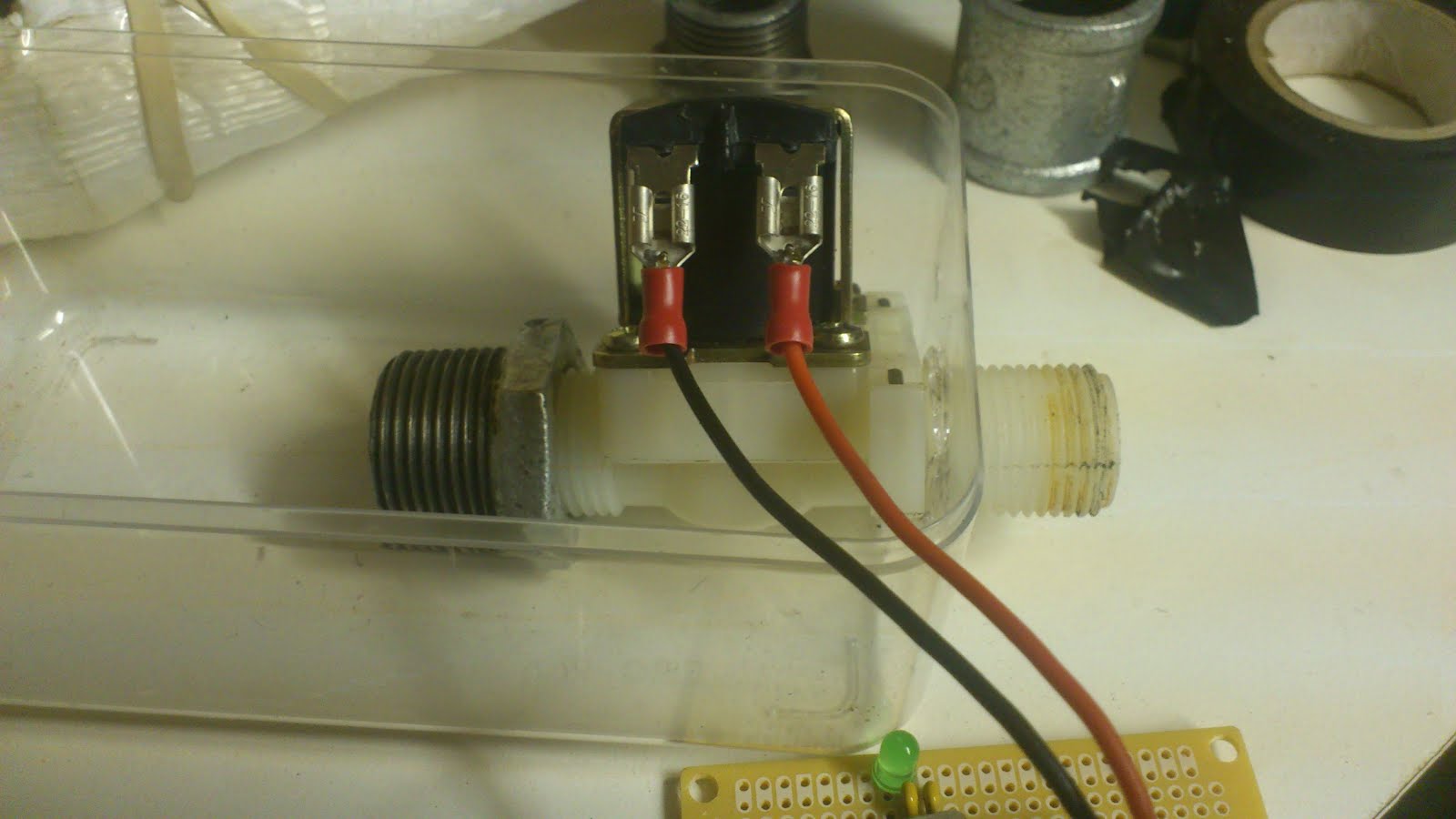 Automated sprinkling system using microcontroller