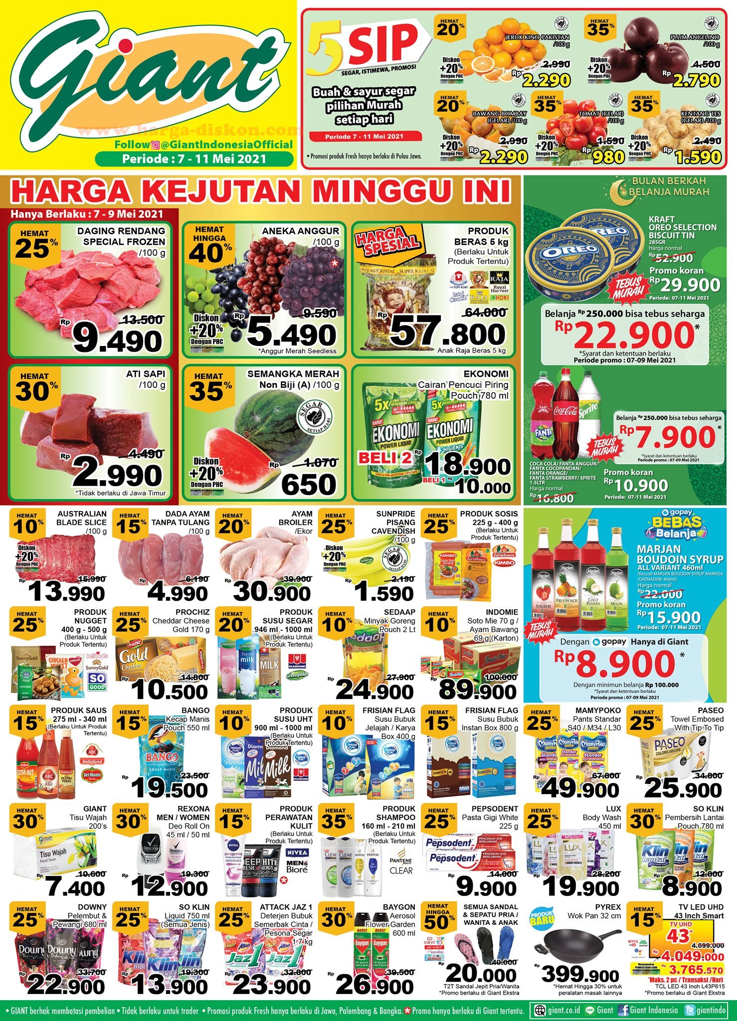 Katalog Promo GIANT Terbaru Khusus Weekend / Giant Weekend Promo