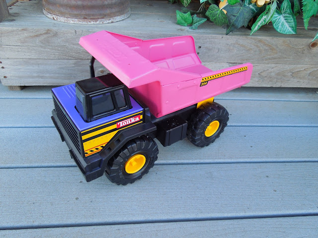 My Stuff Room / Galore-ious Stuff: A Tonka Truck and Some Spray Paint