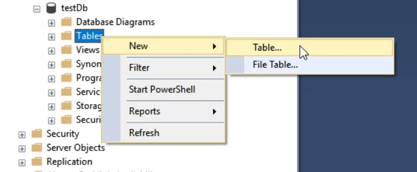 SQL Server tutorial part 2 - DDL (Data Definition Language) - Create Table