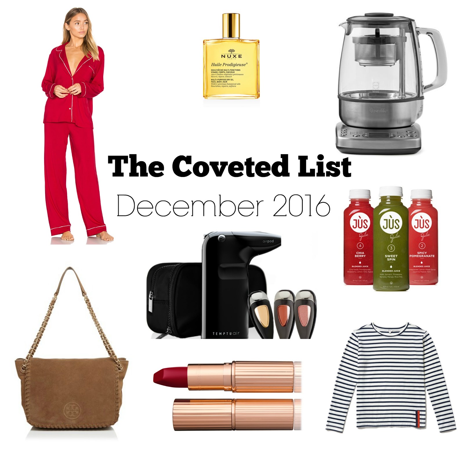 The Coveted List December 2016 - Corinna B's World