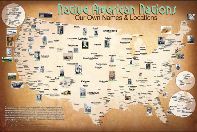 Tribal Nations Map: Native American Heritage Month Giveaway