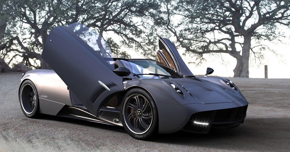 Prototype 0: Pagani Huayra Roadster Rendering