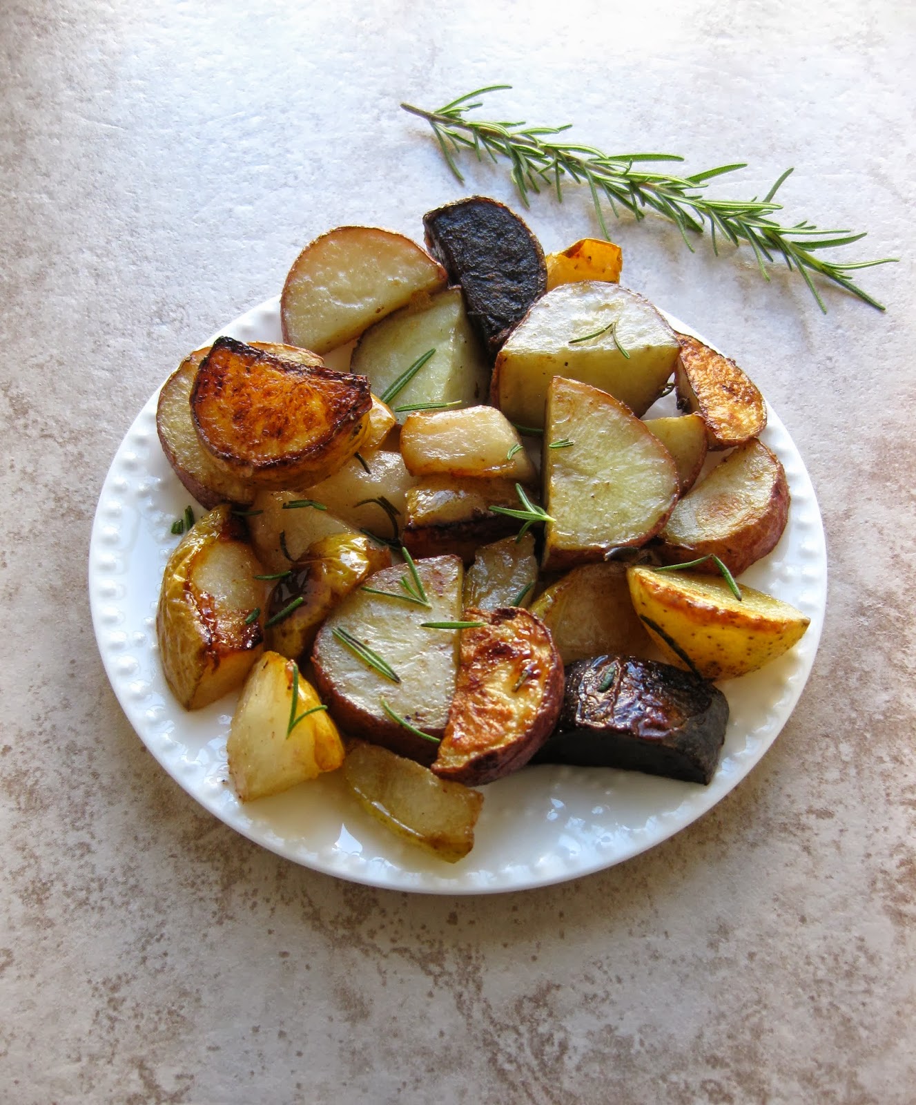 Stew or a Story: Rosemary Roasted Potatoes & Pears