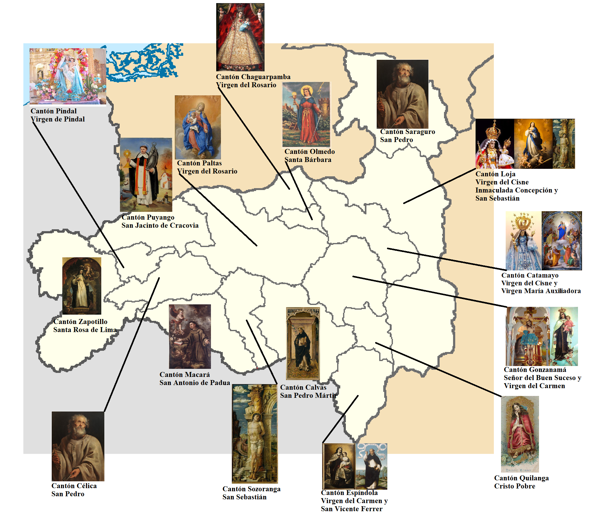 Cantones ecuatorianos: Loja