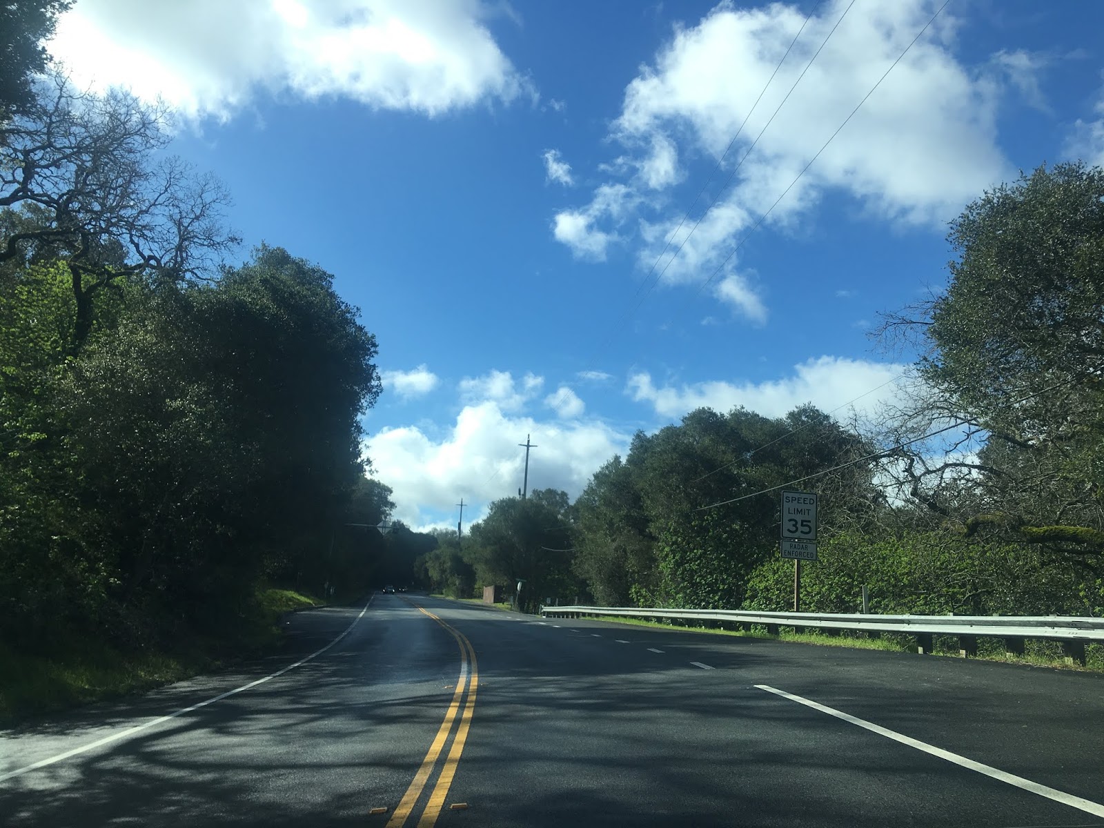 California State Route 84 over the Santa Cruz Mountains from I-280 west ...