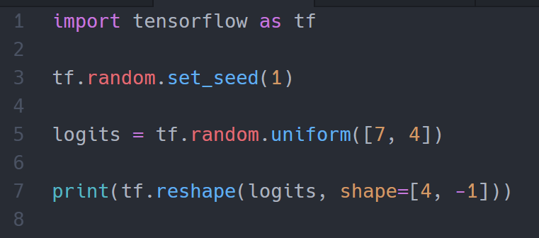tensorflow tf.reshape():별빛 연구소(Starlight Lab)