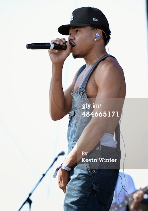 Celeb Saggers: Chance The Rapper Sagging in Dungarees