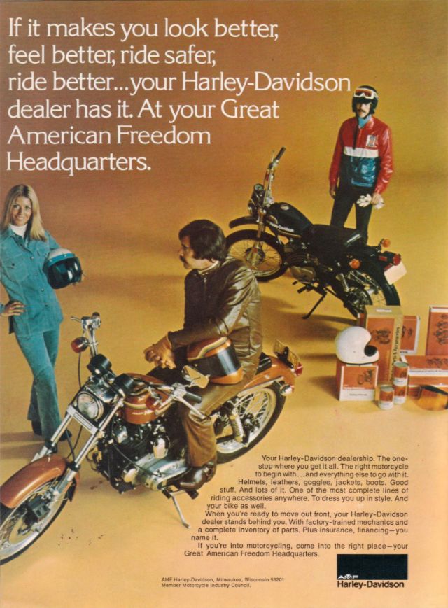 26 Vintage Motorcycle Ads From the Seventies ~ Vintage Everyday