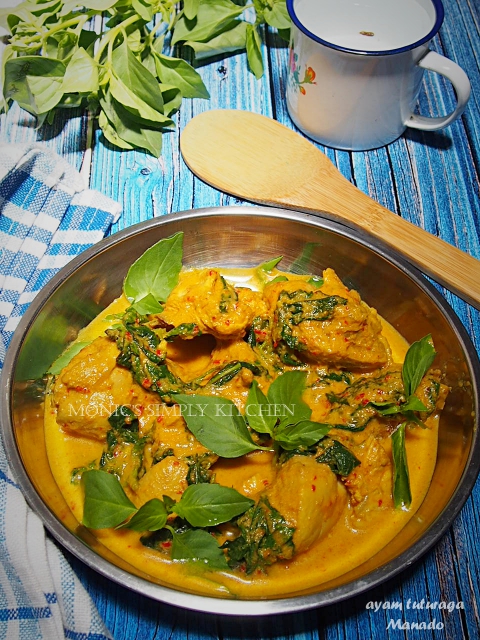 Resep Ayam Tuturaga khas Manado - Monic's Simply Kitchen