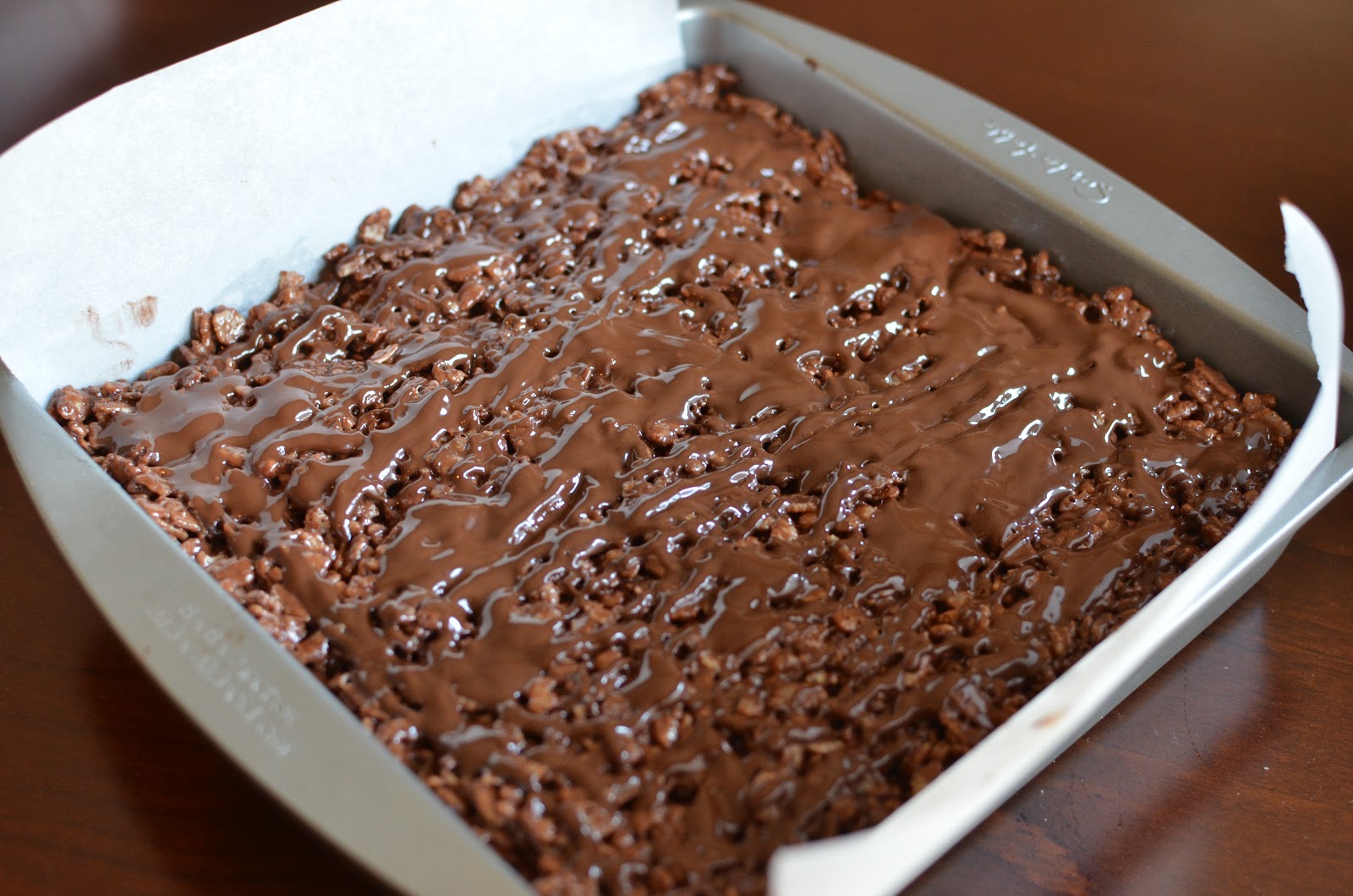 Playing with Flour: Chocolate rice crispy treats