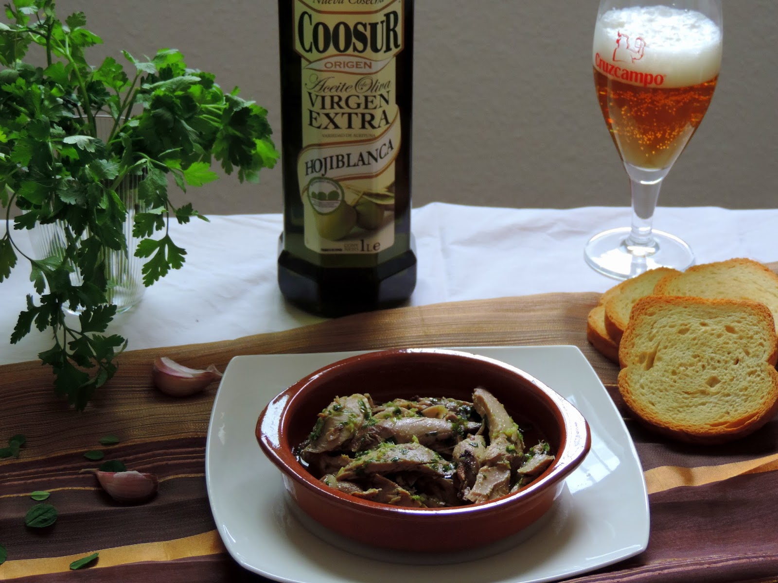 Melva al Ajillo - Cocinando con las Chachas