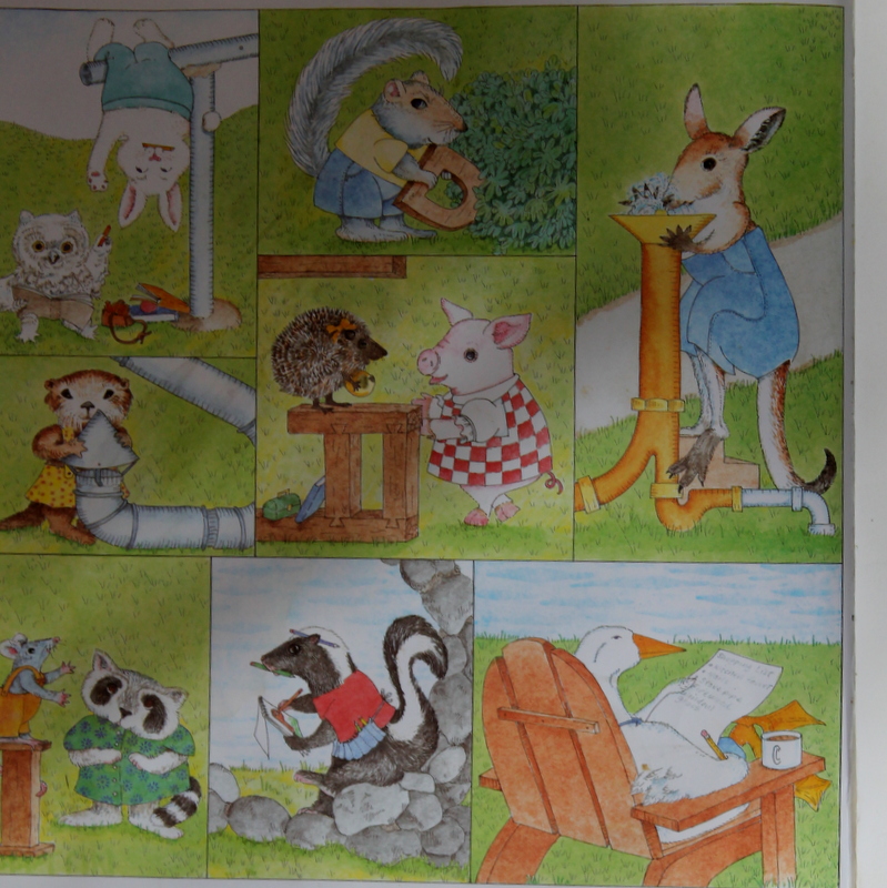 Books and Umbrellas: Albert's Alphabet by Leslie Tryon