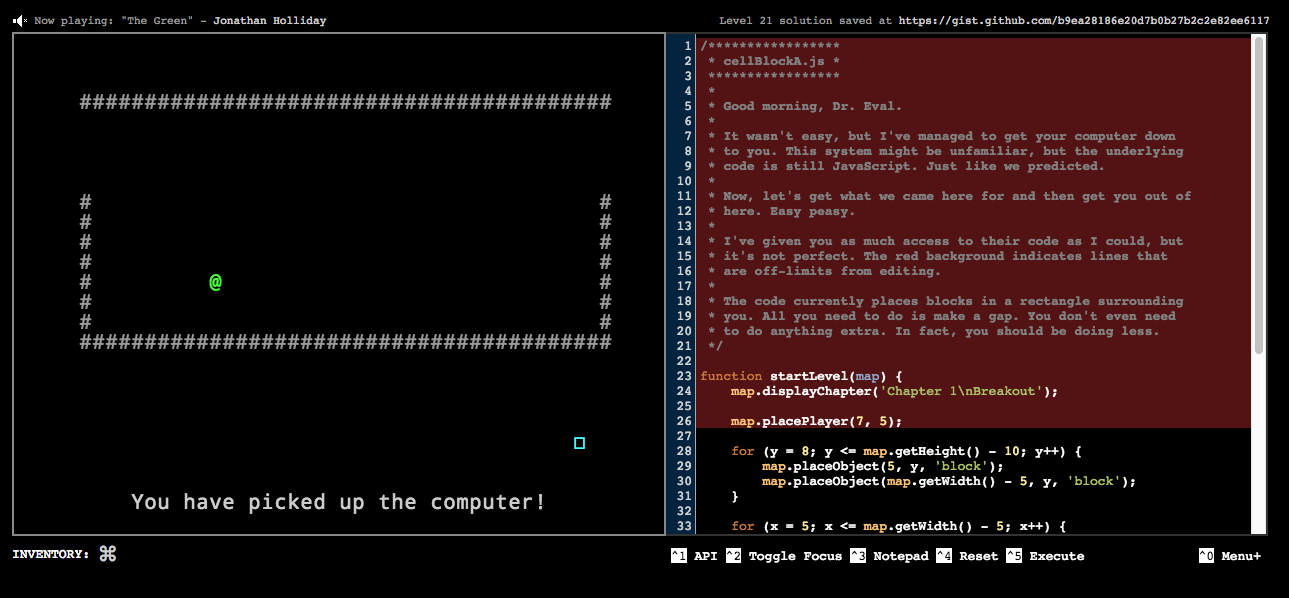 Vikram Aggarwal: Untrusted: A superb programming game