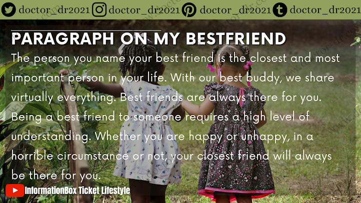 Paragraph Writing about Best Friend Easy Essays on My Best Friend short ...