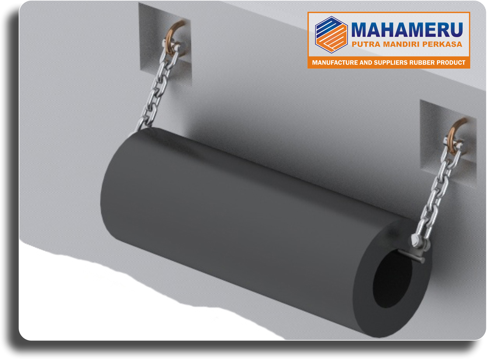 Cylinder Rubber Fender Tugboat Kalimantan