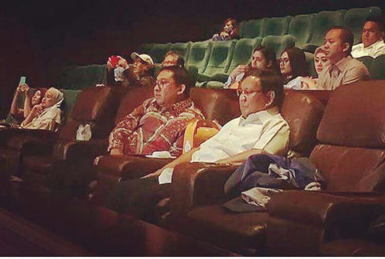 Prabowo dan Fadli Zoon Tonton Film '212: The Power of Love', Tapi ...