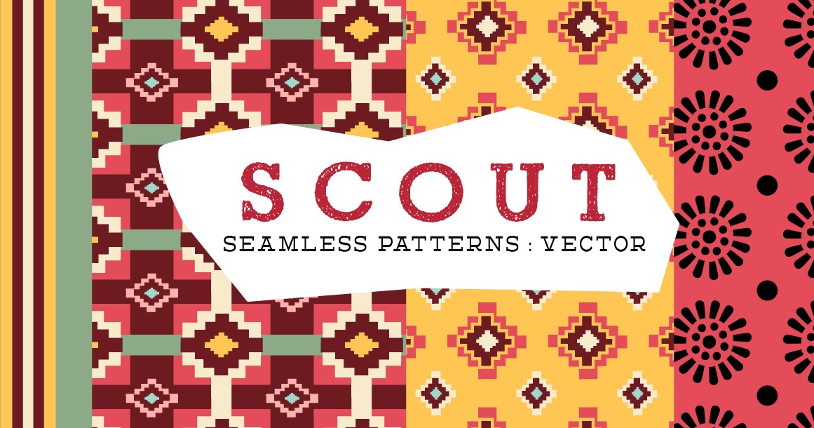 Scout Seamless Patterns | Clover & Lilly