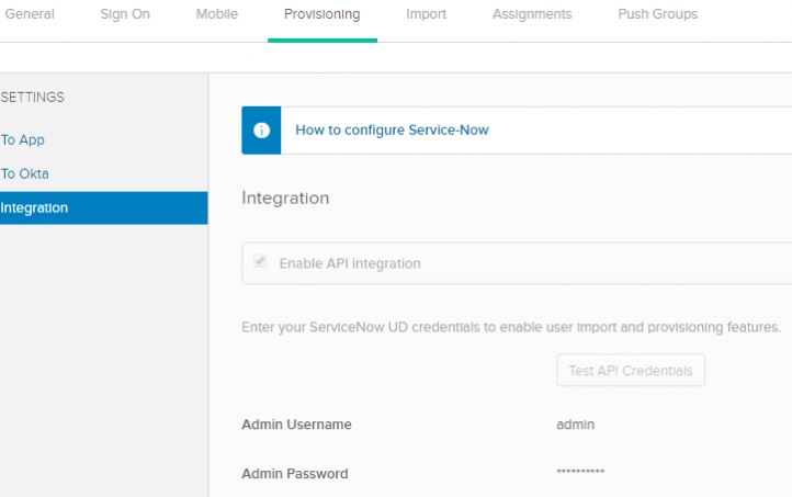 Digital Identity & Access Management: INTEGRATING SERVICENOW WITH OKTA ...