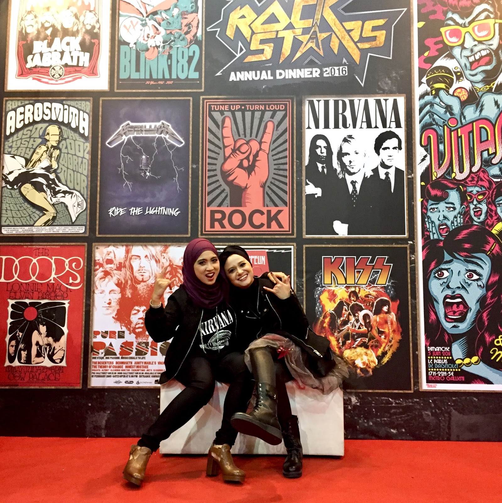 #15rockingyears - Rock Theme Dinner | NADIA IZZATY