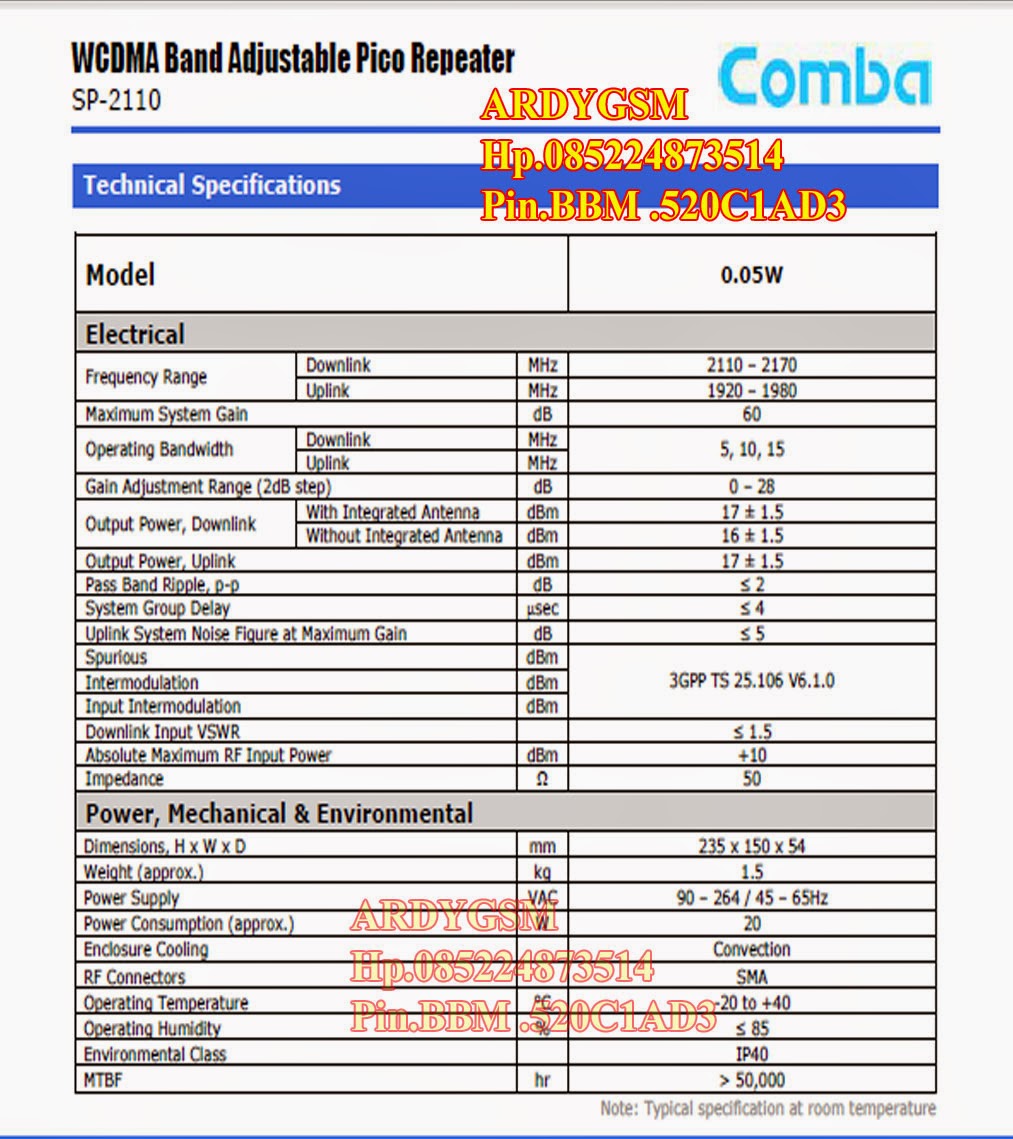 comba sp 2110