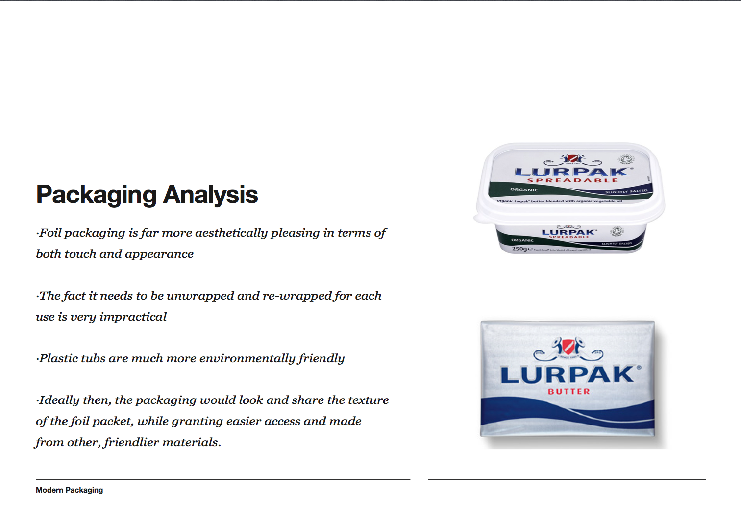 ConnorRoberts: Lurpak packaging