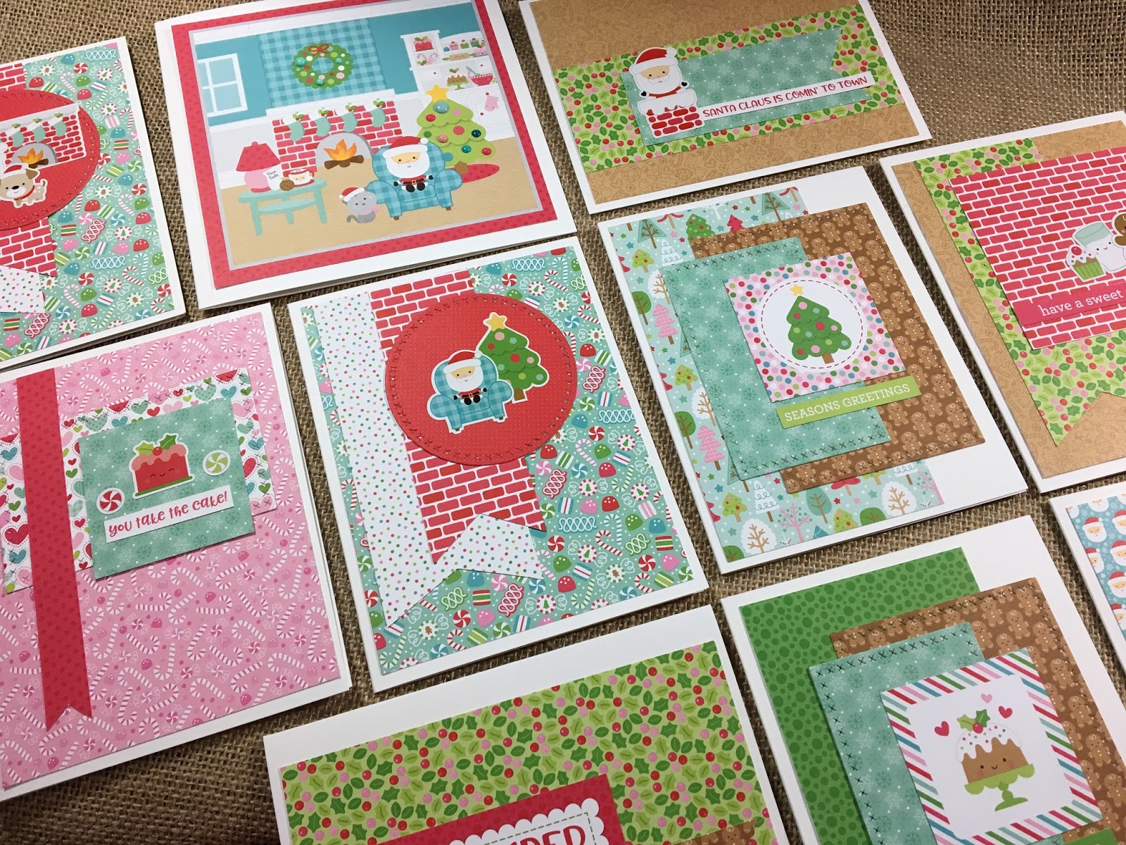 20 Cards 1 6×6 Paper Pad | Doodlebug Milk and Cookies | Jess Crafts