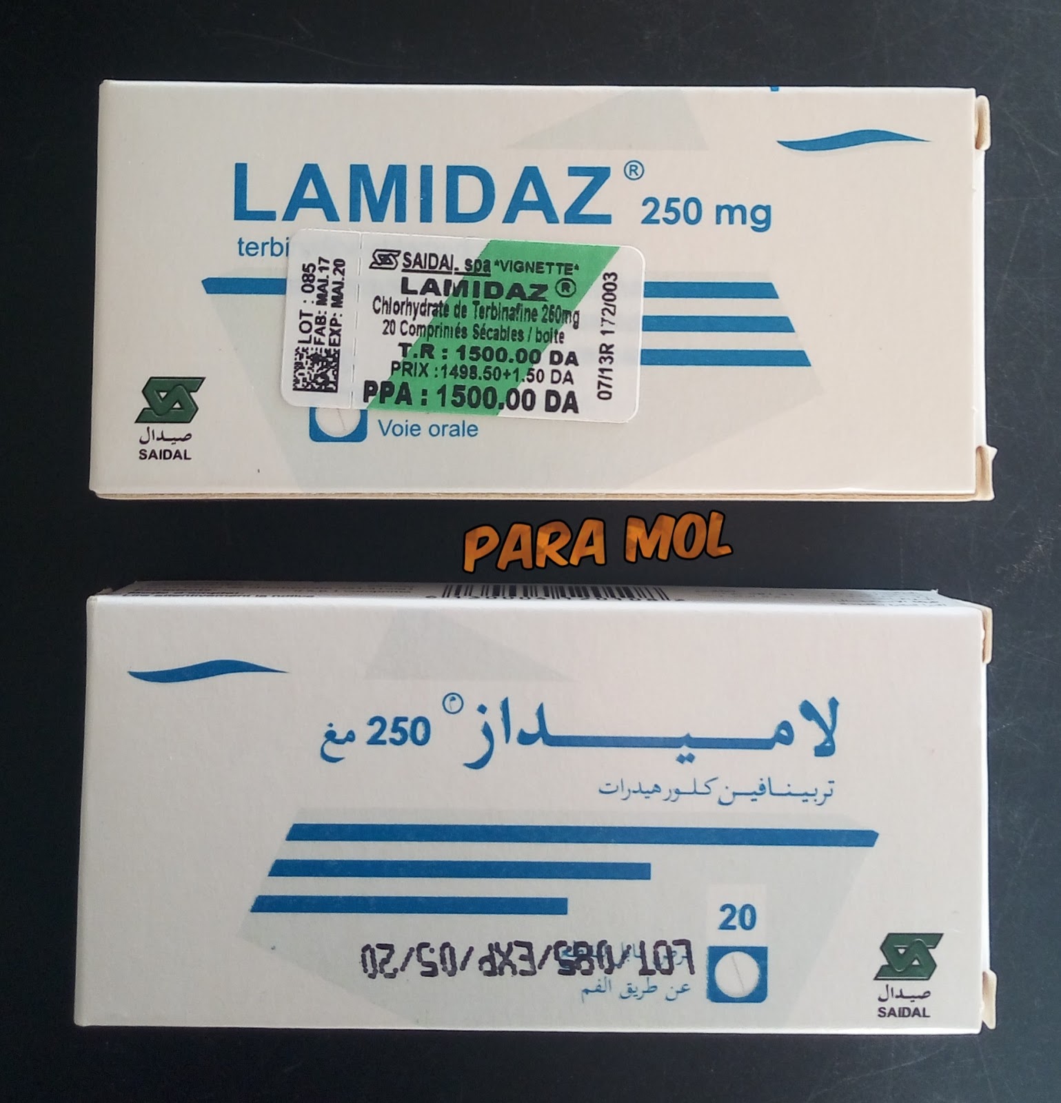 مضادات الفطريات Antifongiques 1 - Para Mol