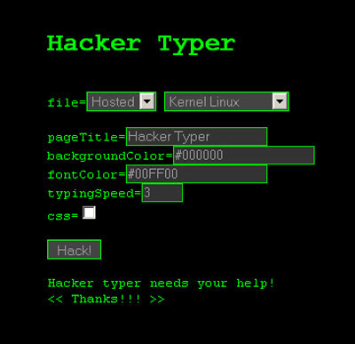 Sinta-se como um Hacker:Cara Quadrada