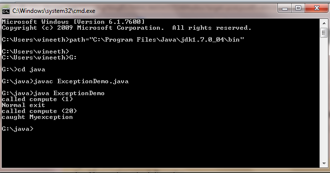 Creating your own Exception Subclasses | learn java programming