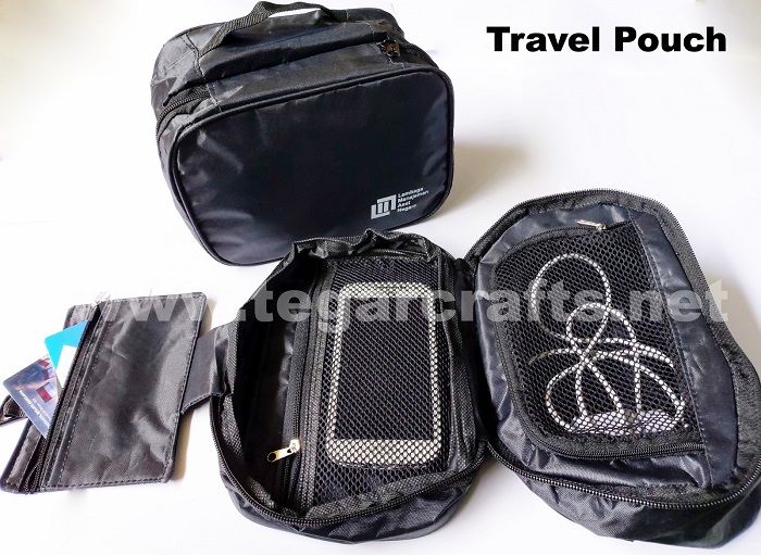 10 Lebih Contoh Pouch Tas Dengan Branding Logo Untuk Hadiah Promosi dan ...