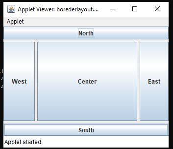 Milan Bakotra: Java Applets & Layout Managers