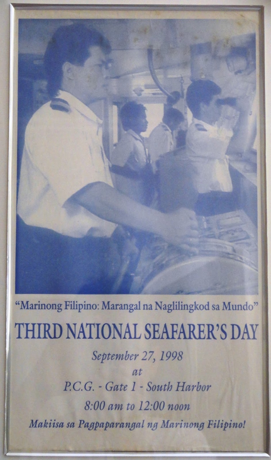 pinoy seafarers' rights: 1998: Third National Seafarers' Day