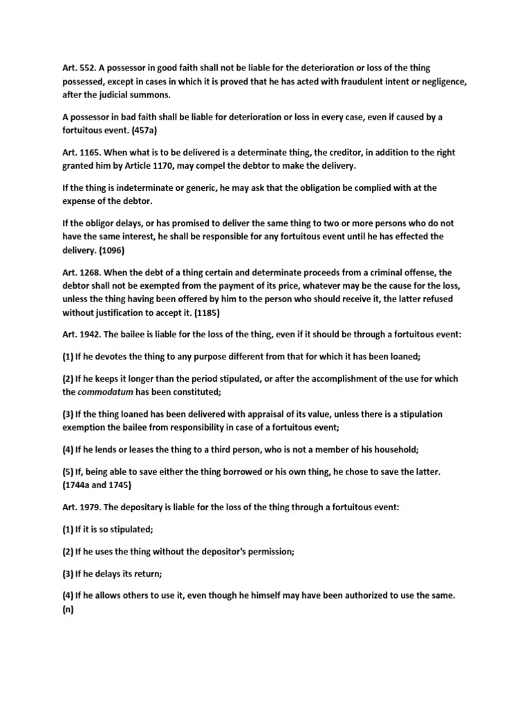 fortuitous event - philippin news collections