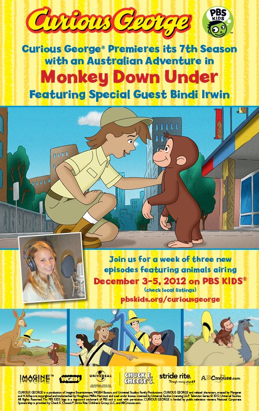 Going Full Throttle: Curious George Season 7 Starts Monday, December 3rd!