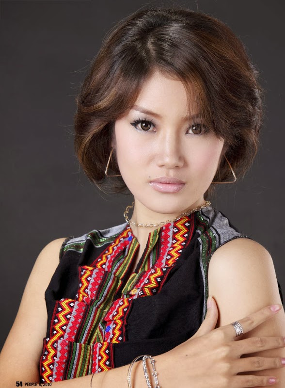 Myanmar Model Girls: Beauty Model Awn Seng